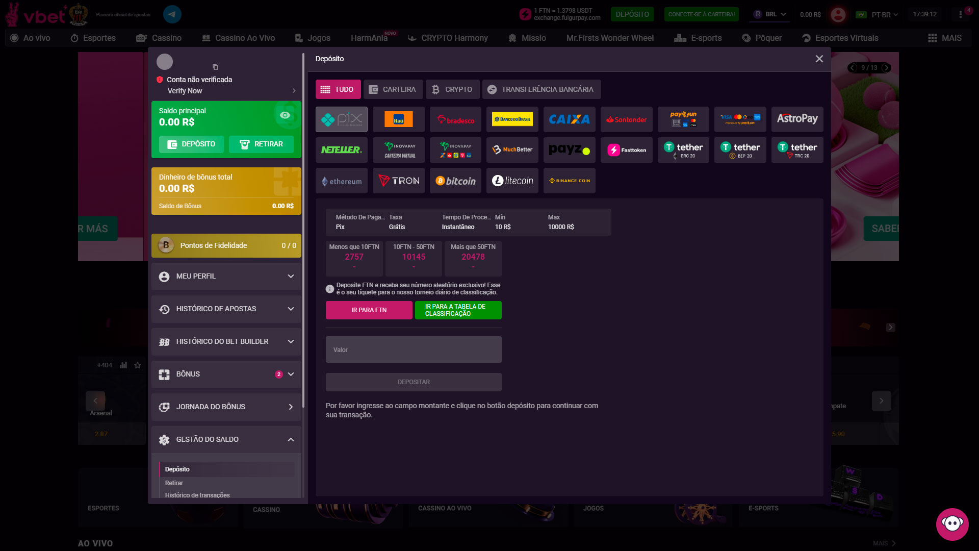 VBET é Confiável? Review Apostas e Até R$300 em Bônus